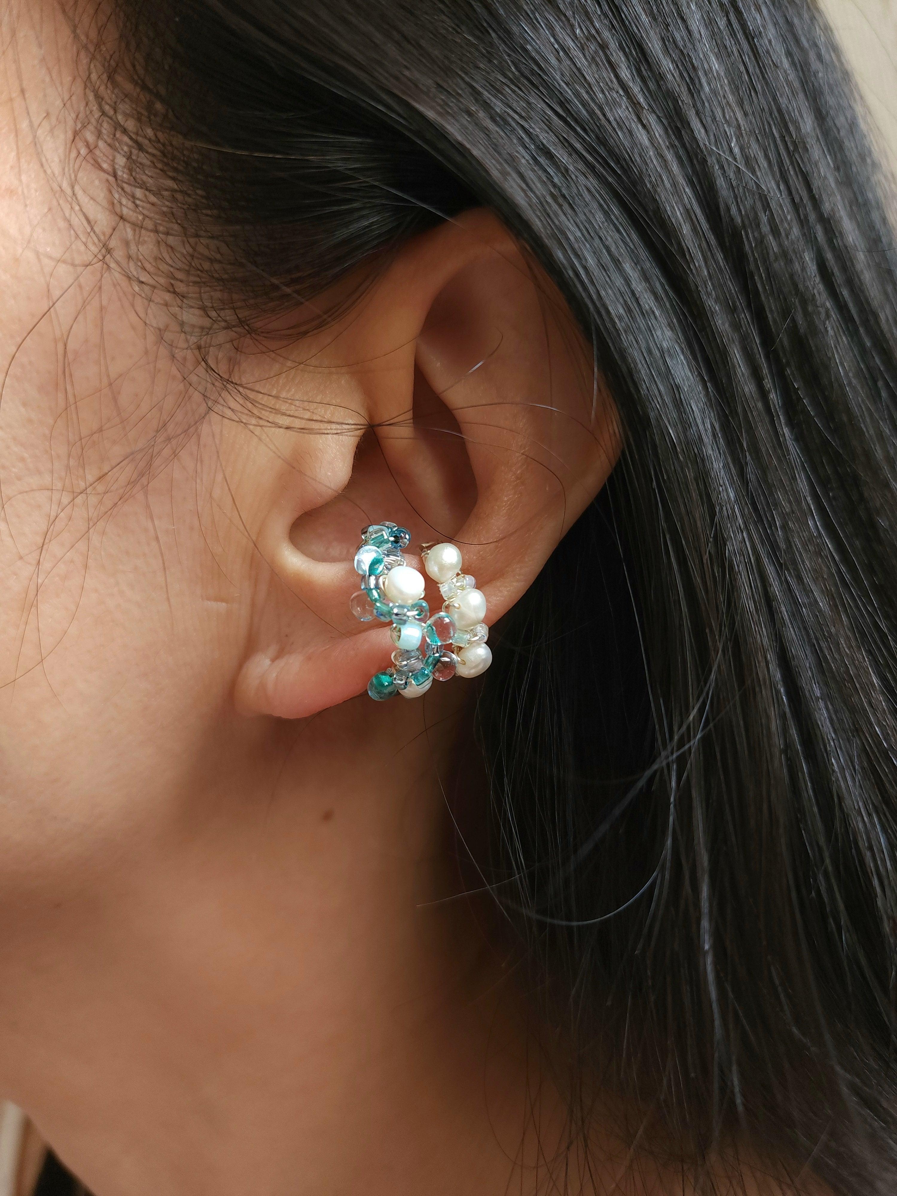 Azure Allure Earcuffs – By Cocoyu