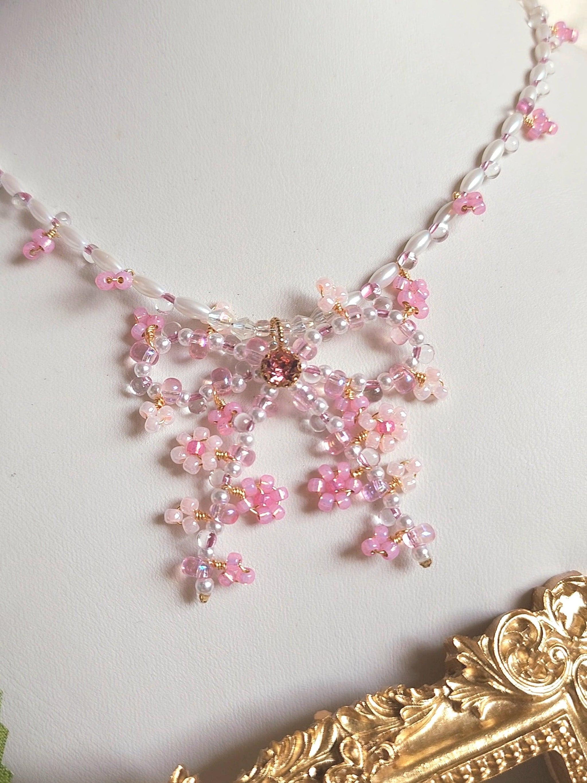Mystic Ribbon Necklace – By Cocoyu