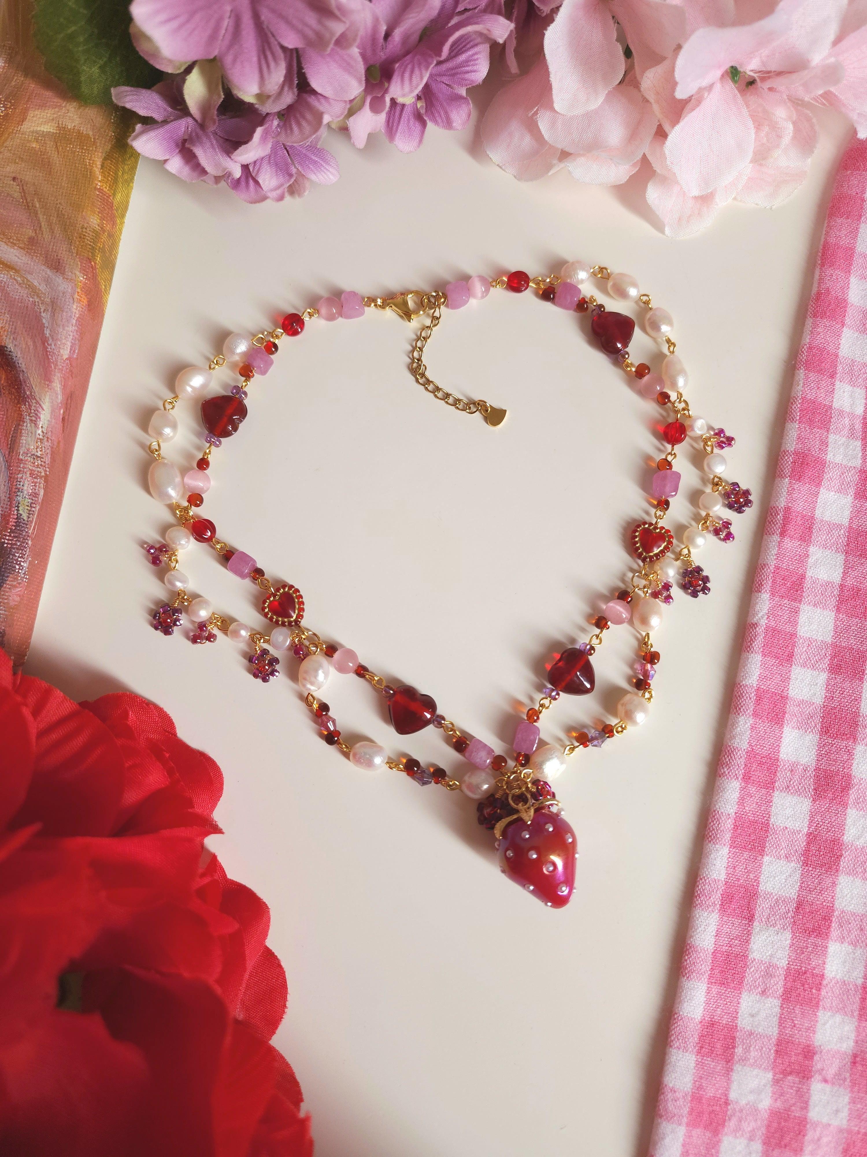 Ruby Radiance Choker – By Cocoyu